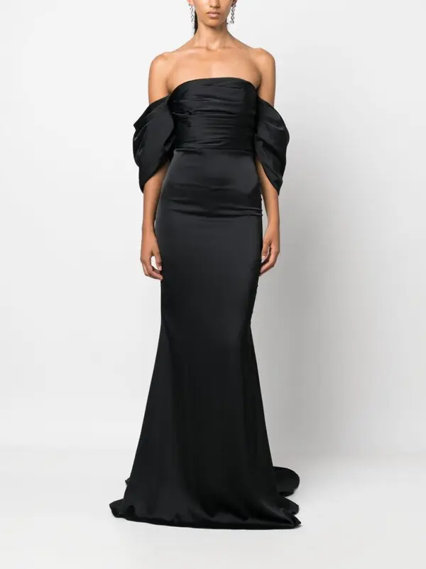 ANA RADU Off-shoulder Maxi Dress