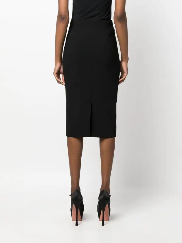 Moschino Buckle-detail Skirt