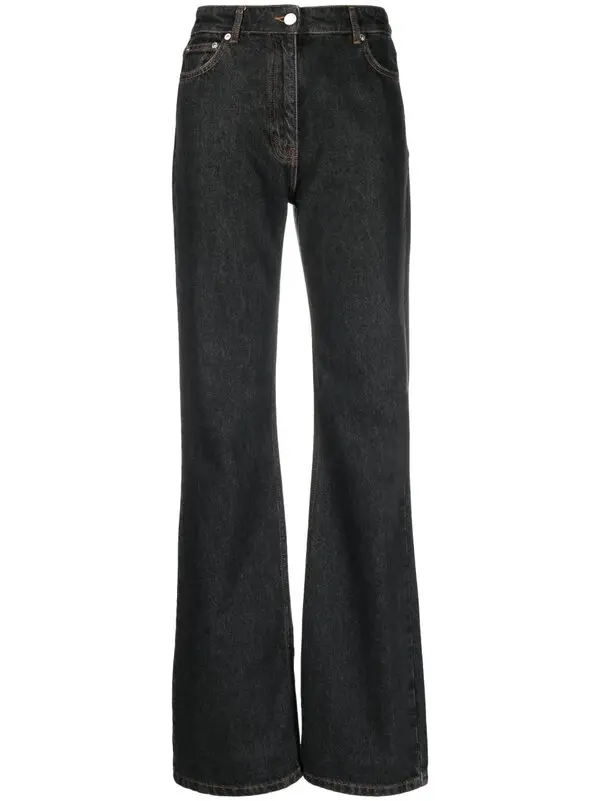 Moschino Mid-rise Wide-leg Jeans