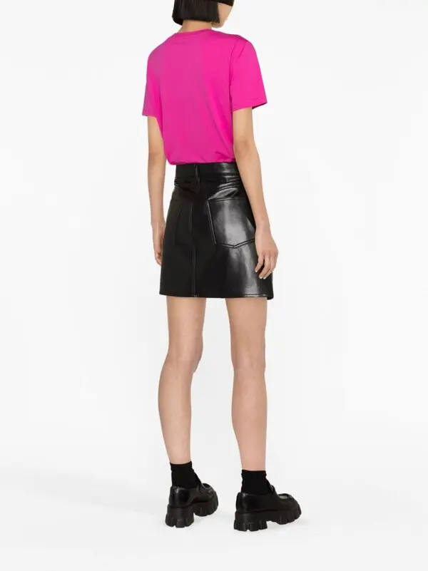 Moschino Brooch Detail Logo T-shirt