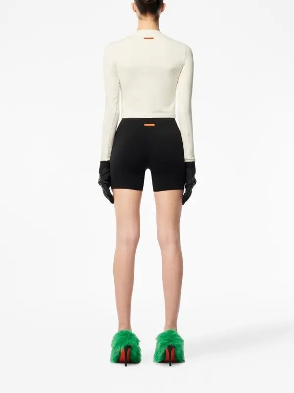 Heron Preston Lace-up Crop Top