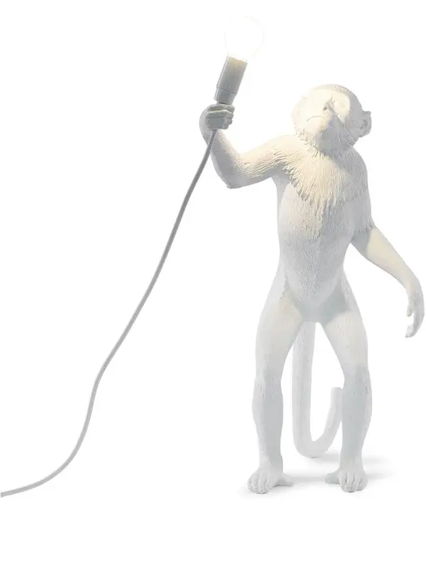 SELETTI Monkey Outdoor Lamp - White