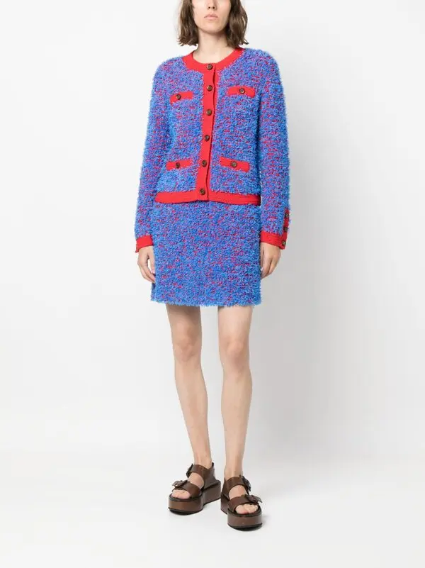 Tory Burch Confetti Tweed Mini Skirt
