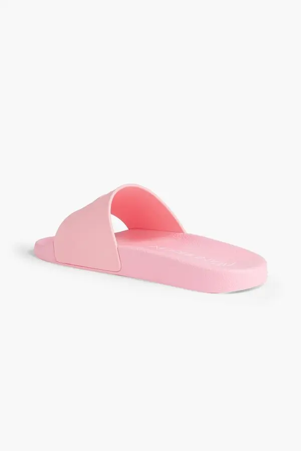 JW Anderson Embossed Rubber Slides