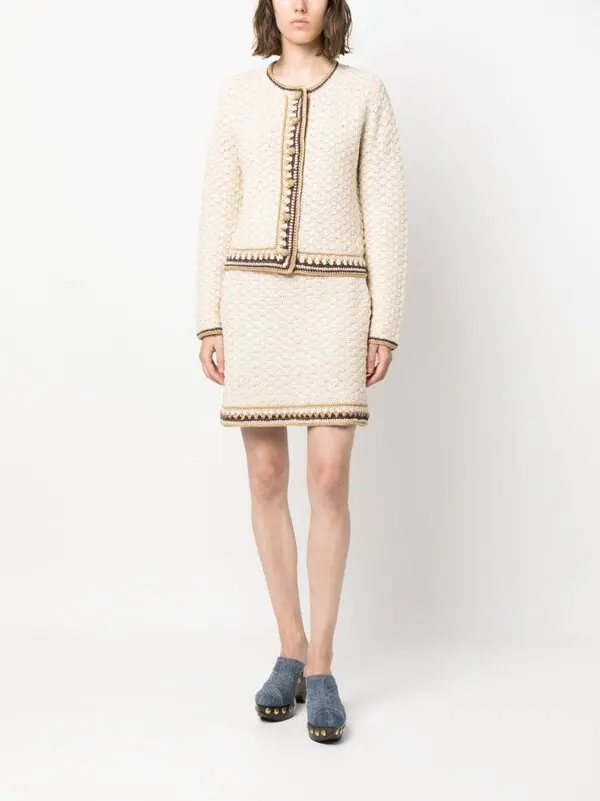 Tory Burch Round-neck Cardigan