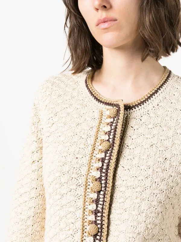 Tory Burch Round-neck Cardigan