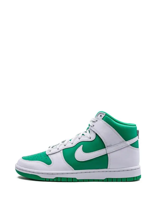 Nike Dunk High Sneakers - Green