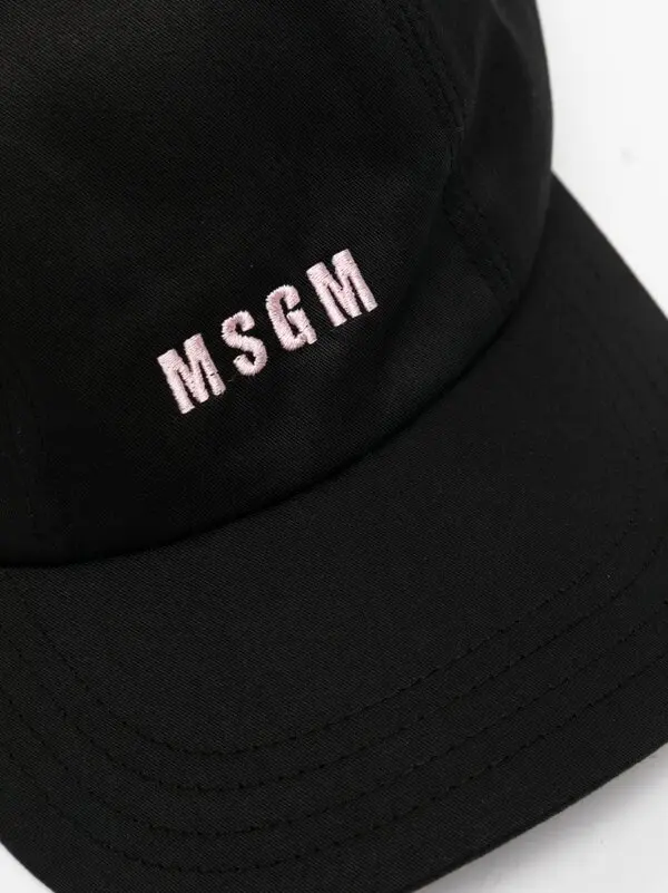MSGM Logo-embroidered Cap