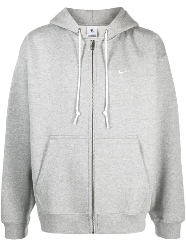 Nike Swoosh-logo Zip-up Hoodie