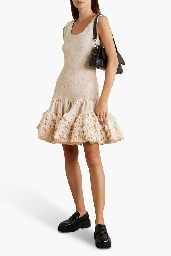 abella mini dress Amanda Uprichard Abella Mini Dress