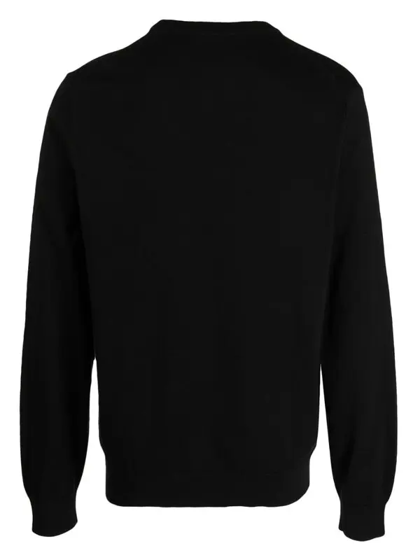 Paul Smith Zebra-patch Crew-neck Jumper