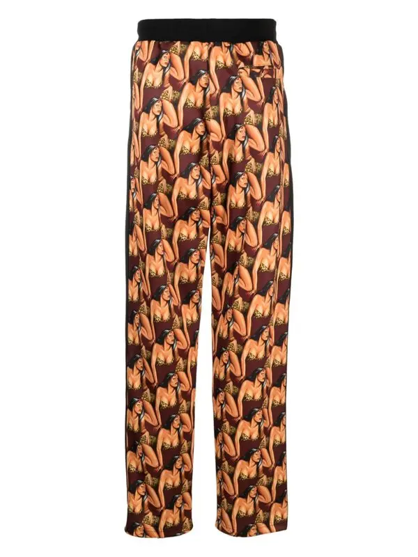 Roberto Cavalli Printed Track Pants