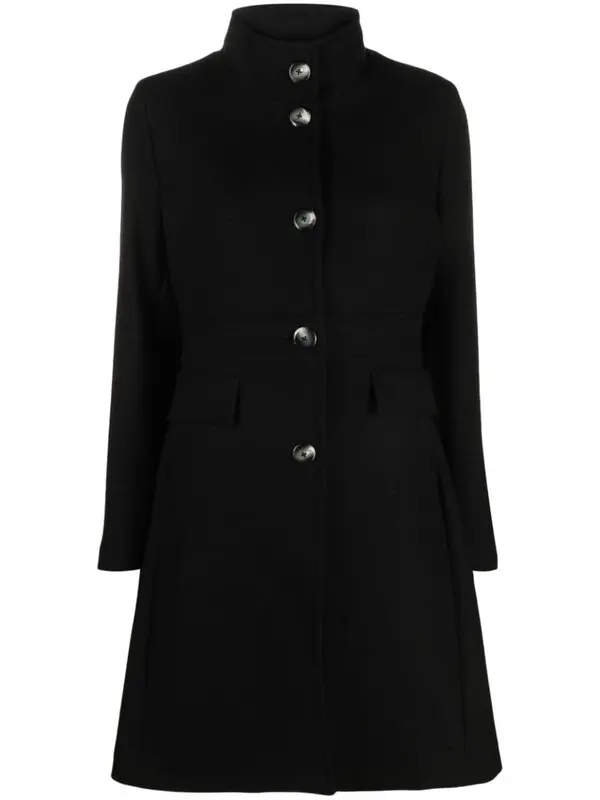 Herno Single-breasted Wool Coat