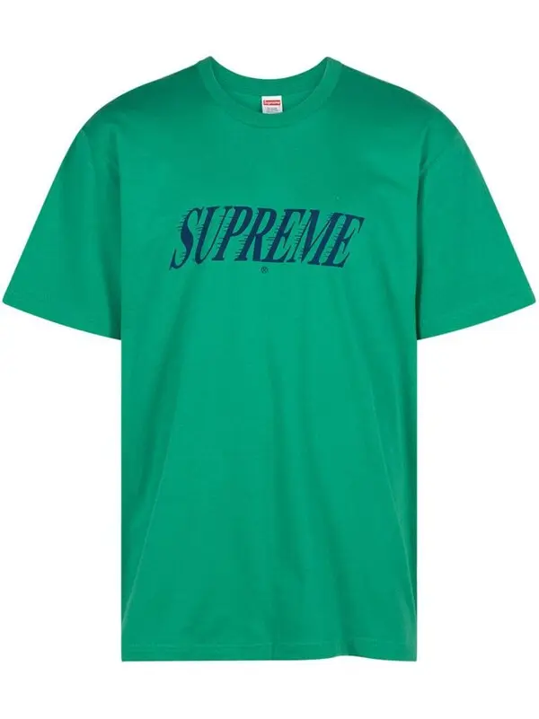 Supreme Slap Shot Logo-print T-shirt - Green