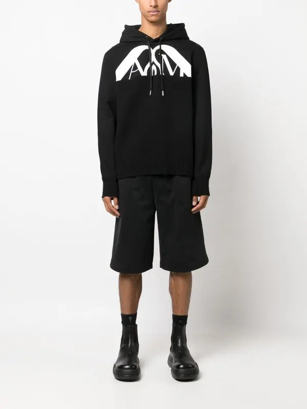 Alexander McQueen Logo-print Cotton Hoodie