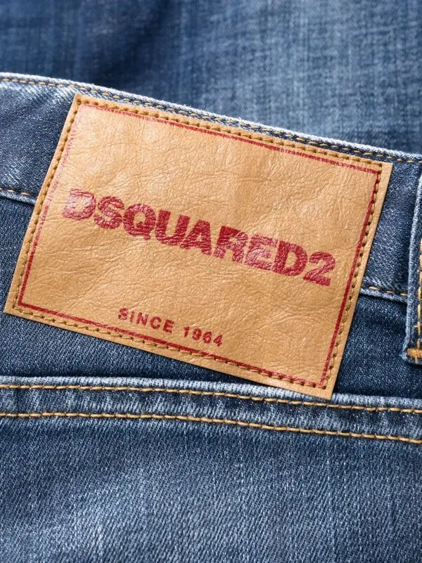 Dsquared2 Distressed Cropped Jeans