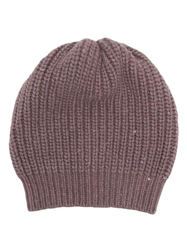 Brunello Cucinelli Sequin-embellished Knit Beanie