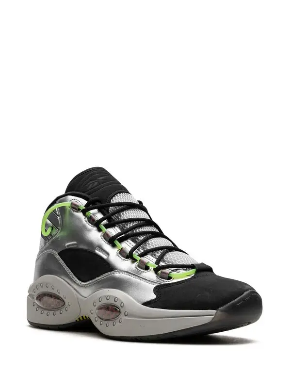REEBOK X Minions Question Mid Gru Sneakers - Silver