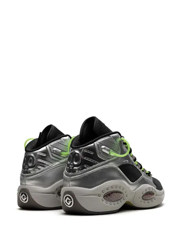 REEBOK X Minions Question Mid Gru Sneakers - Silver
