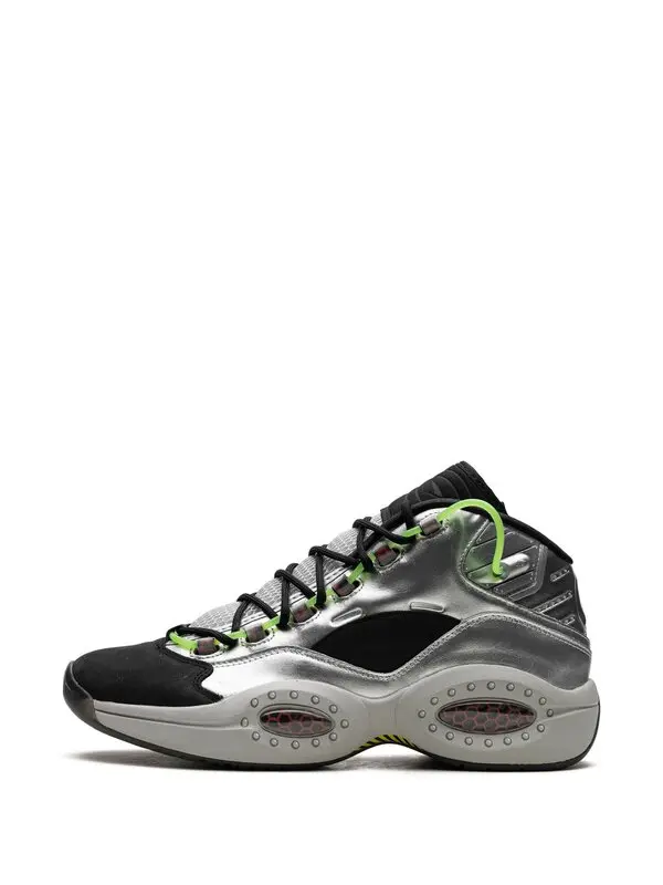 REEBOK X Minions Question Mid Gru Sneakers - Silver