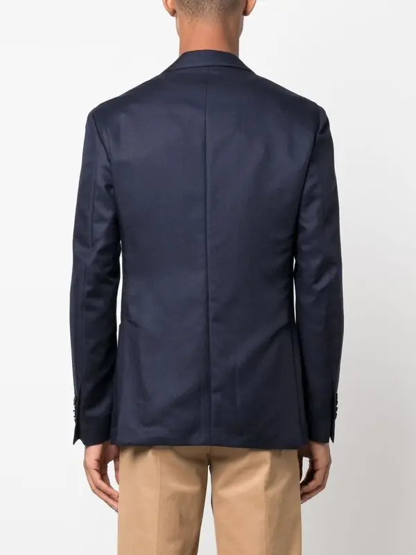 LARDINI Brooch-detail Single-breasted Blazer