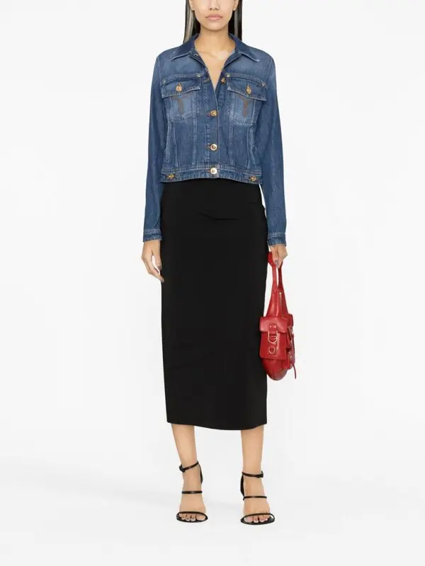 Versace X Dua Lipa Medusa '95 Denim Jacket - Blue