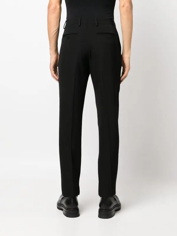 Moschino Pressed-crease Tailored Trousers