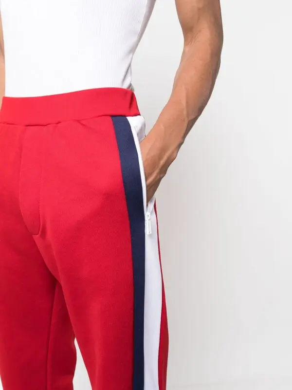 Dsquared2 Striped Cotton-blend Track Pants