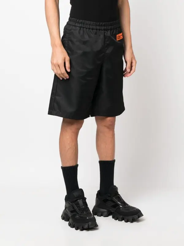 Heron Preston Ex-ray Logo-patch Shorts