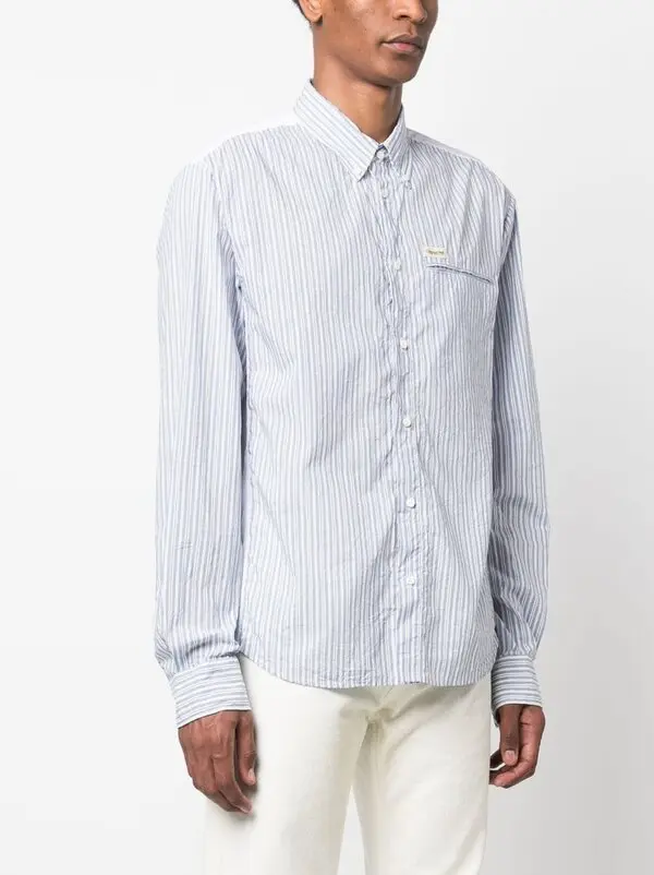 Dsquared2 Logo-patch Cotton Shirt