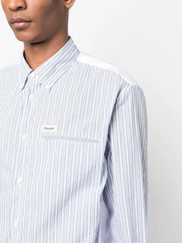 Dsquared2 Logo-patch Cotton Shirt