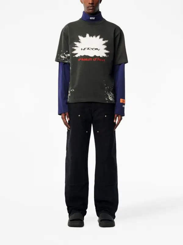 Heron Preston Carpenter Straight-leg Jeans - Blue