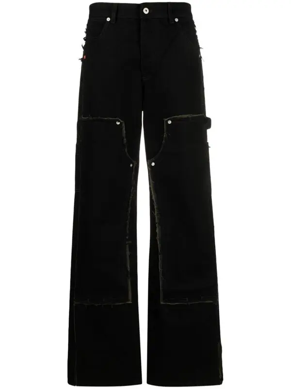 Heron Preston Rebuilt Wide-leg Carpenter Jeans