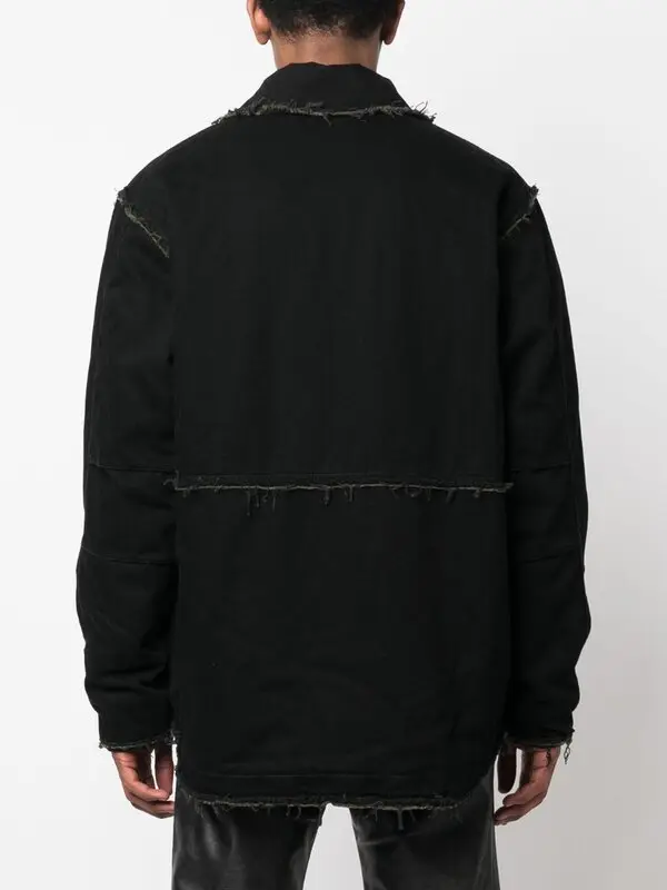 Heron Preston Rebuilt Zip-up Denim Jacket