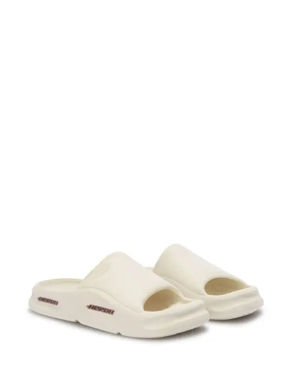 Heron Preston Eco Moulded Slides - White