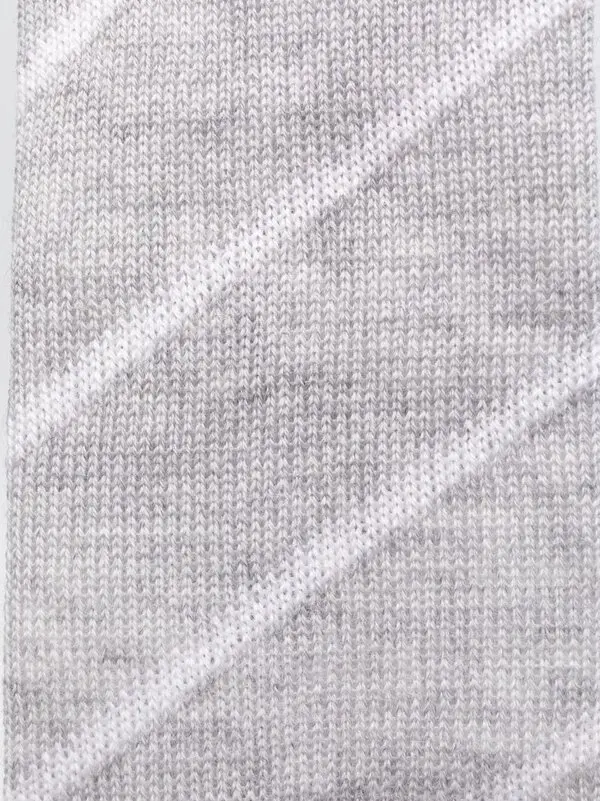 Eleventy Striped Wool Tie