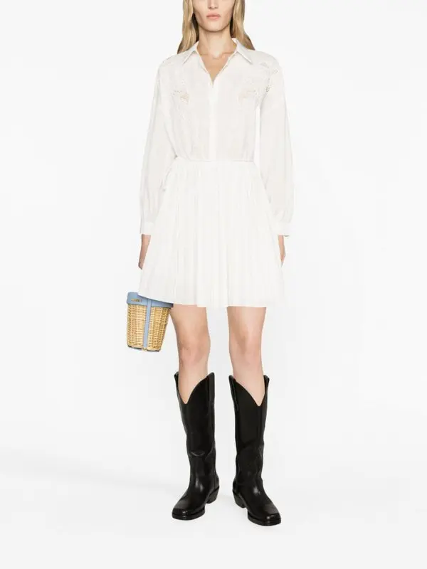 Maje Embellished Shirtdress