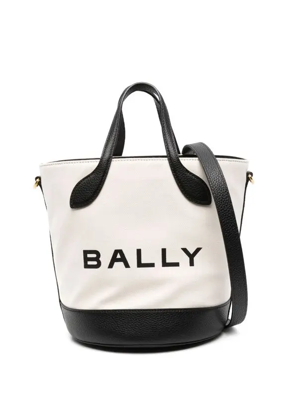 Bally Logo-print Leather Tote Bag
