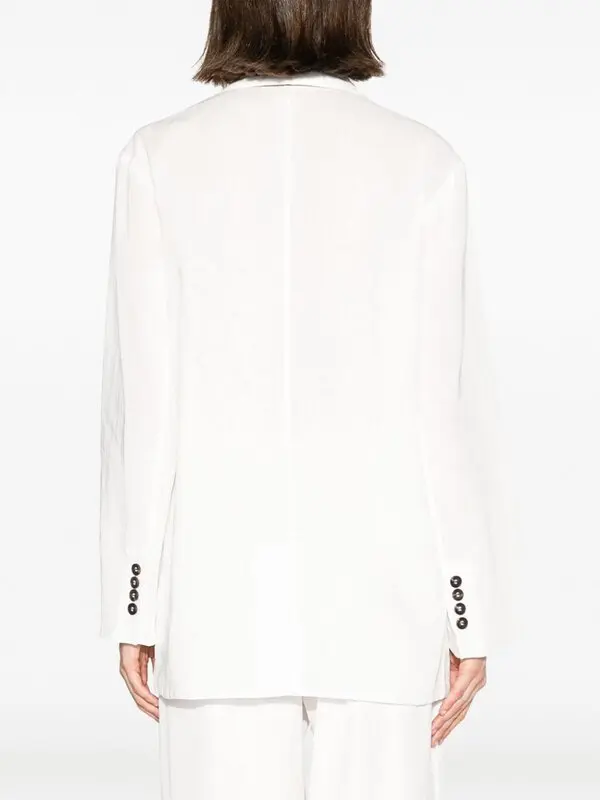 Brunello Cucinelli Double-breasted Cotton Blazer