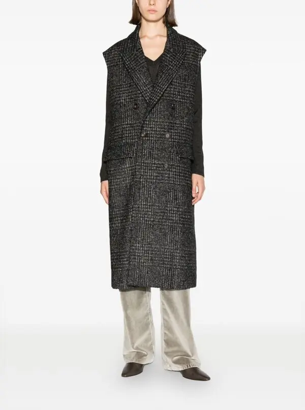 Brunello Cucinelli Double-breasted Checked Vest
