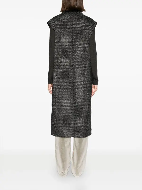 Brunello Cucinelli Double-breasted Checked Vest
