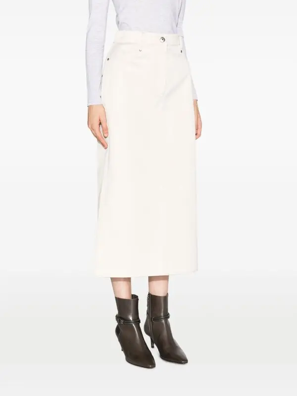 Brunello Cucinelli A-line Maxi Skirt