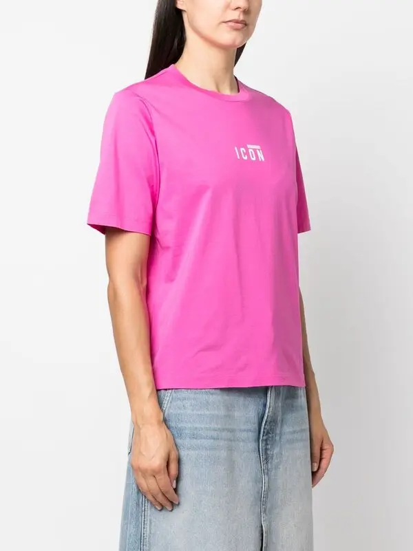 Dsquared2 Icon Print Cotton T-shirt