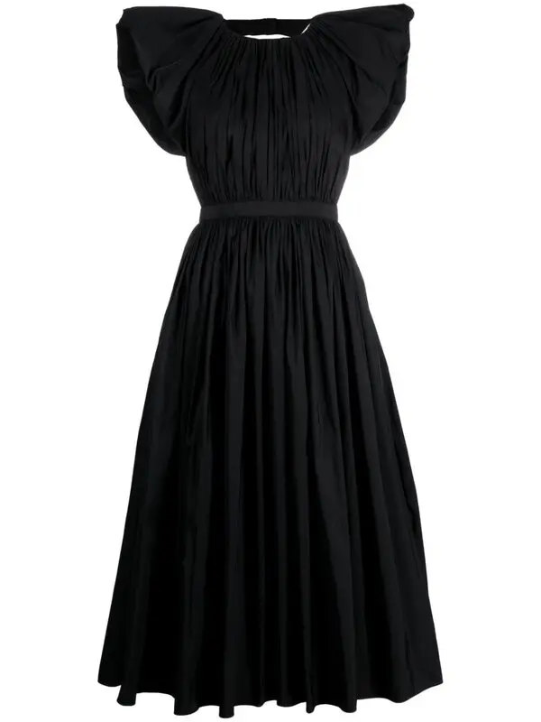 open lace back dress McQueen // Pleated Mini Dress – VSP Consignment