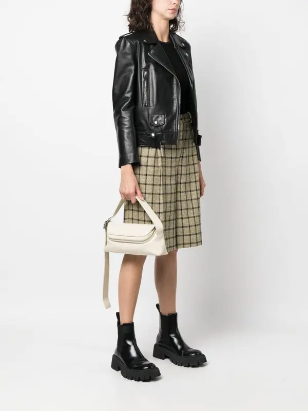 OSOI Folder Brot Leather Shoulder Bag - Neutrals
