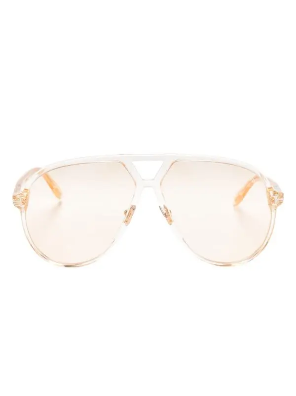 TOM FORD Bertrand Pilot-frame Sunglasses