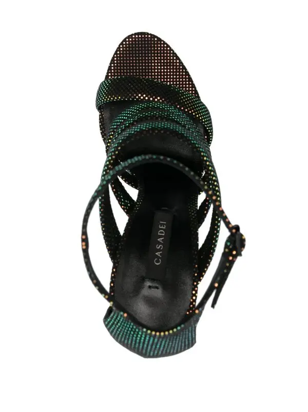 Casadei Aurora Boreal 130mm Heel Sandals