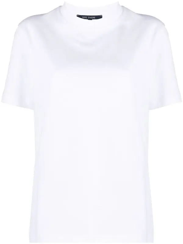 Sofie D'hoore Crew-neck Short-sleeve T-shirt - White