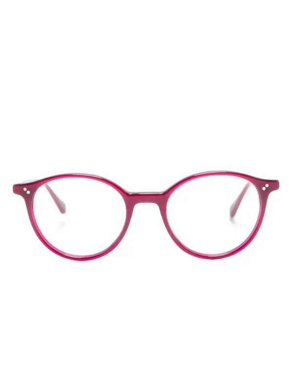 GIGI STUDIOS Brooks Round-frame Glasses - Pink