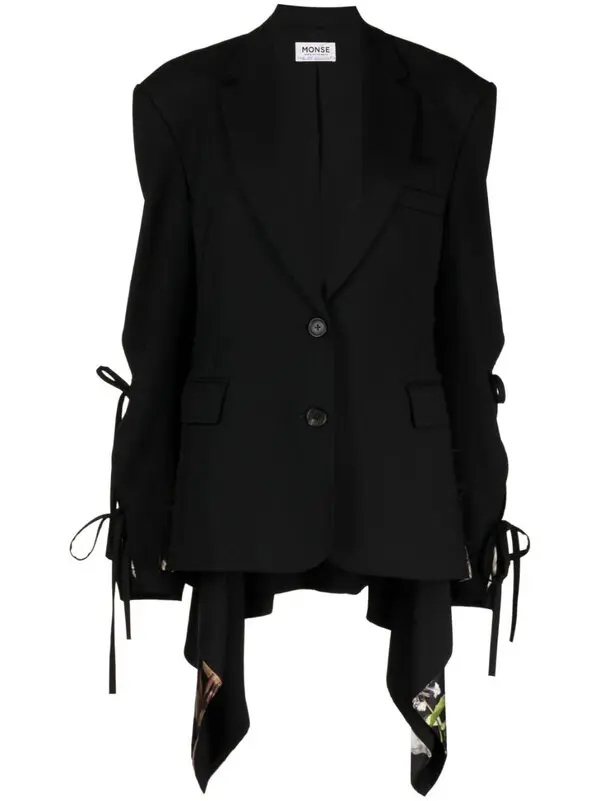 Monse Layered-effect Single-breasted Blazer